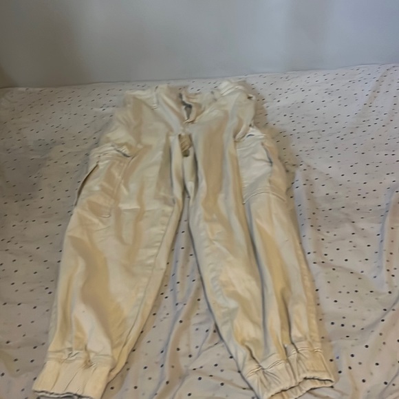 Rue21 | Pants & Jumpsuits | Cream Color Cargo Pants Size Small | Poshmark